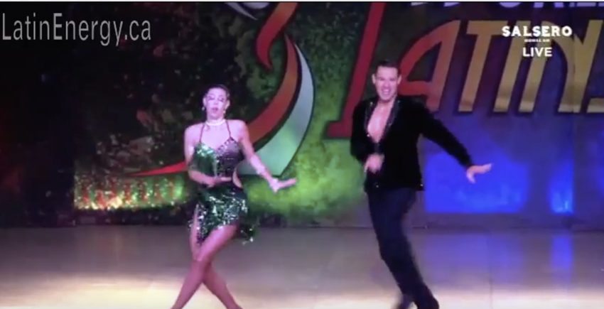 Latin Energy - Arturs Stay and Leah Duque - First Place Am Salsa On2 ...